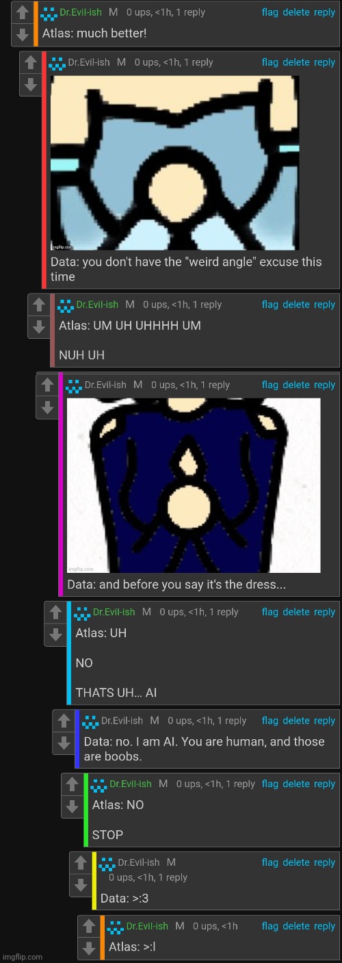 Just data being a smol chaotic gremlin - Imgflip