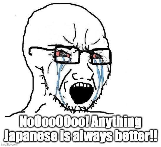 Crying Wojak with Glass - Imgflip