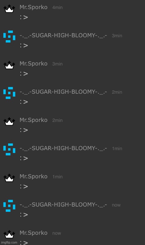 Normal convo between me and bloomy - Imgflip