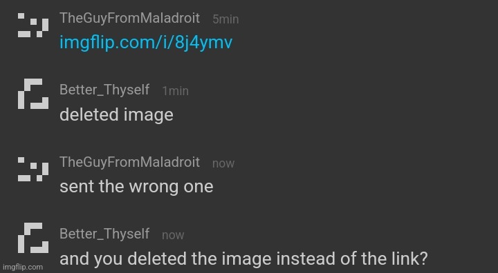 bro sent the wrong image, deleted the image instead of just deleting ...