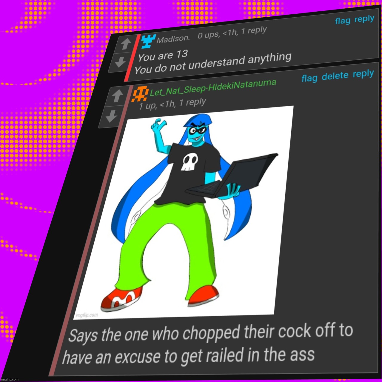 He literally got surgery - Imgflip