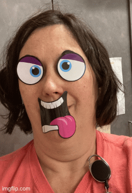 Crazy lady, crazy eyes, argh - Imgflip