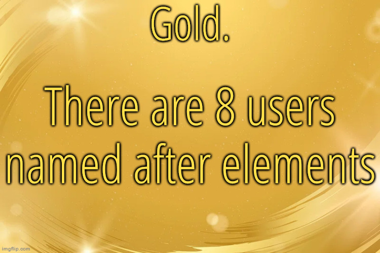 Gold., Radium., Nitrogen., Hydrogen., Helium., Radon., Uranium ...