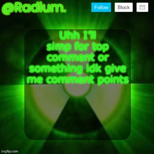 Radium. Template - Imgflip