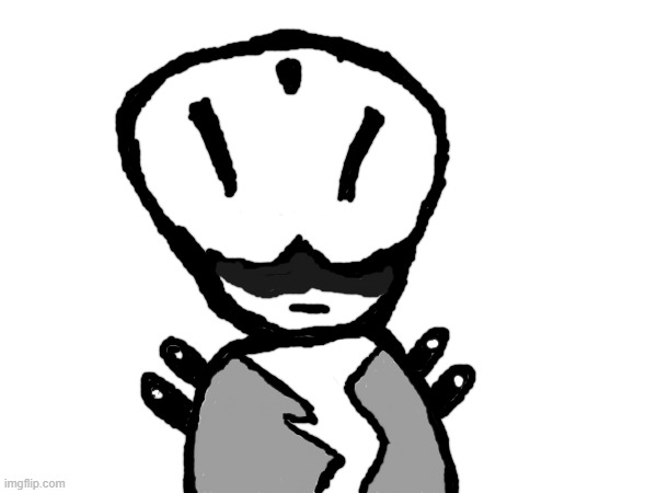 wall socket man drawn using the imgflip draw tool (i have my drawing ...