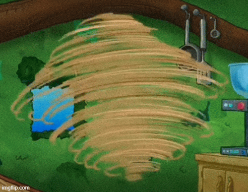 Sandy Cheeks Spinning - Imgflip