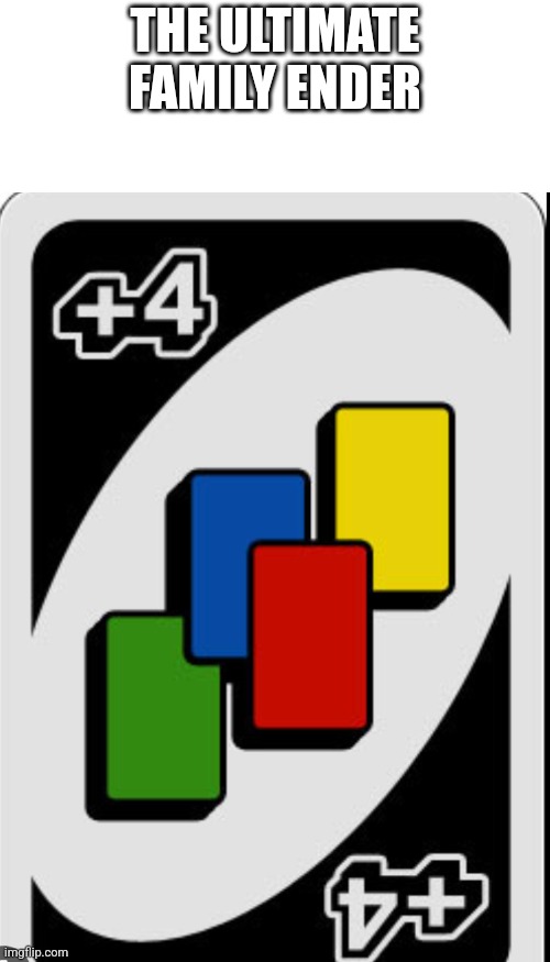 Uno Wild Draw 4 Card Imgflip