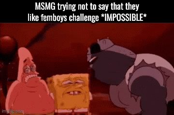 SpongeBob resisting the urge to - Imgflip