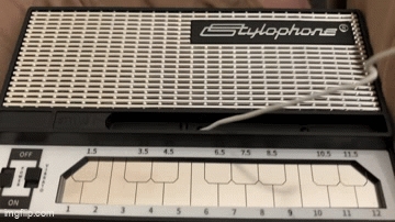 My Stylophone arrived today. (there’s no sound cuz i cant be bothered ...