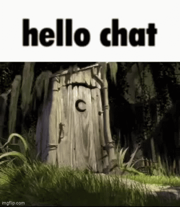 Shrek hello chat - Imgflip