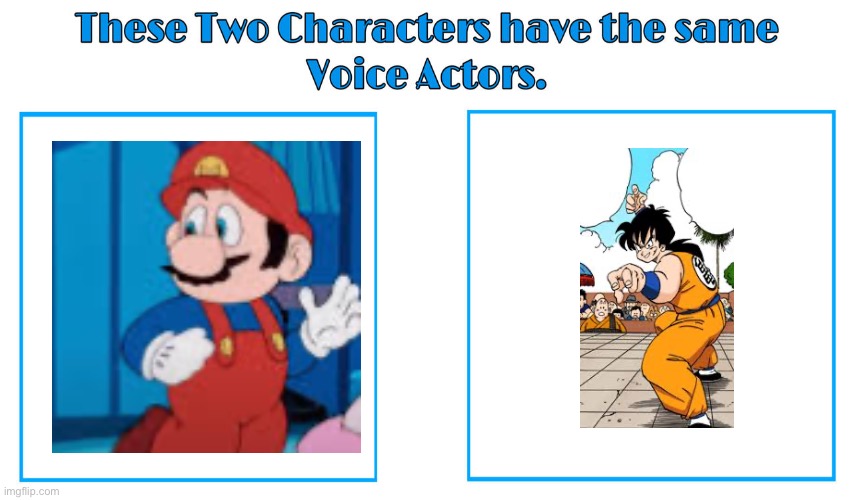 same voice actor - Imgflip
