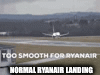 Ryanair landing - Imgflip