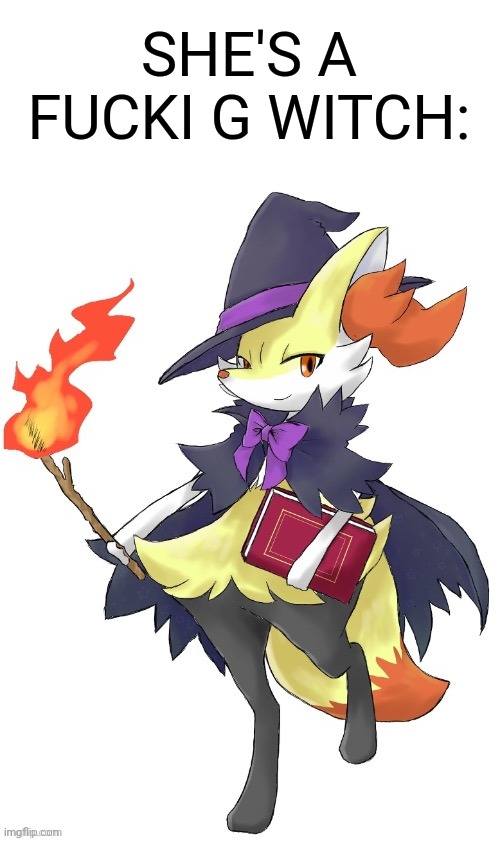Image tagged in braixen - Imgflip