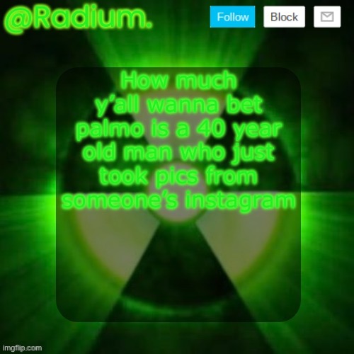 Radium. Template - Imgflip
