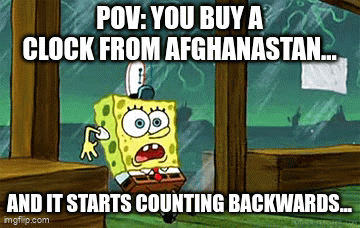 That's not a clock! - Imgflip