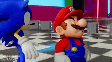 Mario turn into purple guy - Imgflip