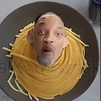 why does Will Smith love spaghetti - Imgflip