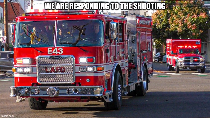 fire truck responding - Imgflip
