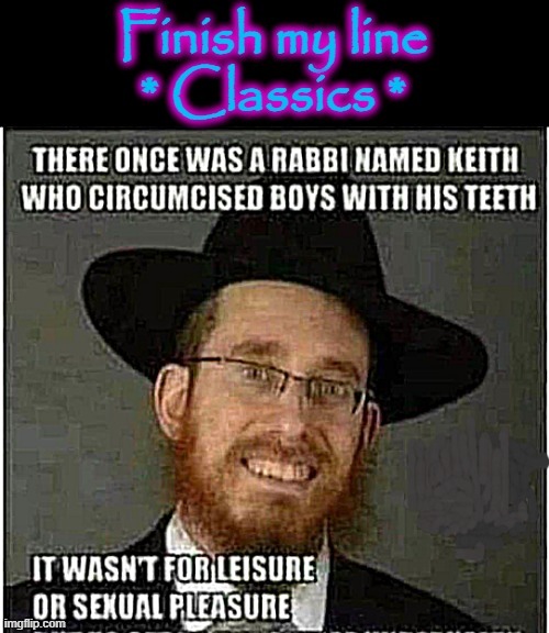 Rabbi`s Limerick - Imgflip