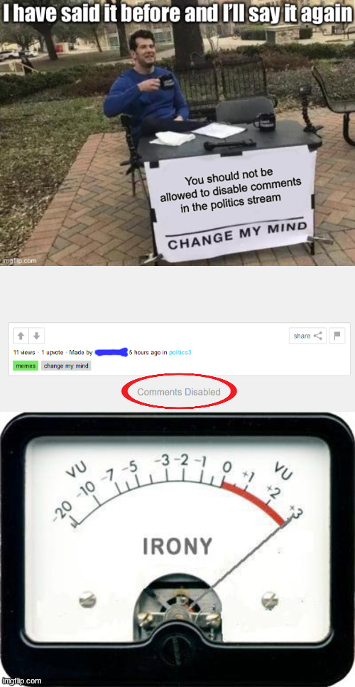 Irony alert - Imgflip