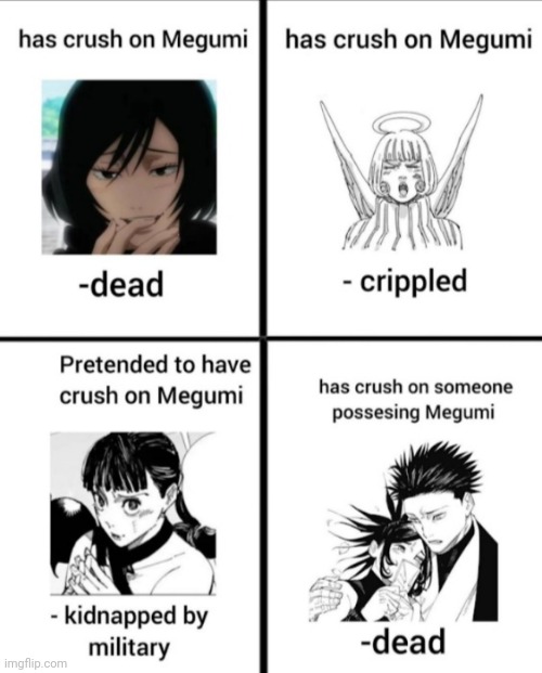The Megu curse - Imgflip