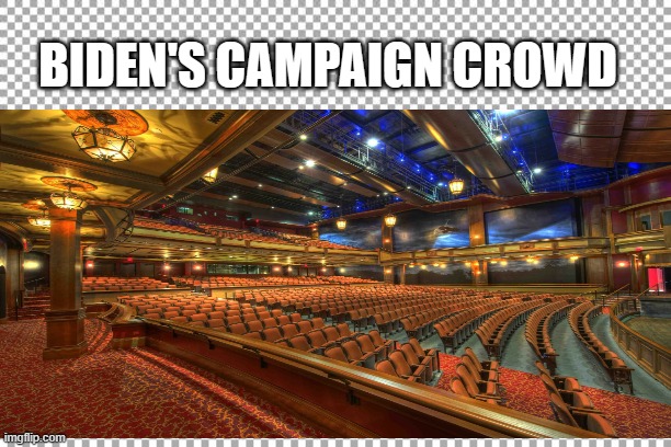 Biden's Campaign Crowd - Imgflip