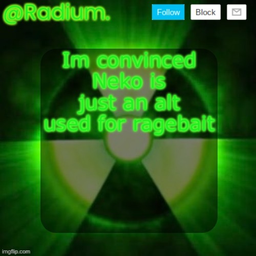 Radium. Template - Imgflip