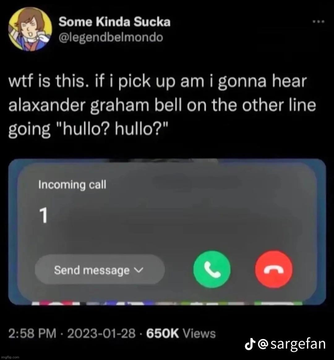 who tf is calling bro - Imgflip