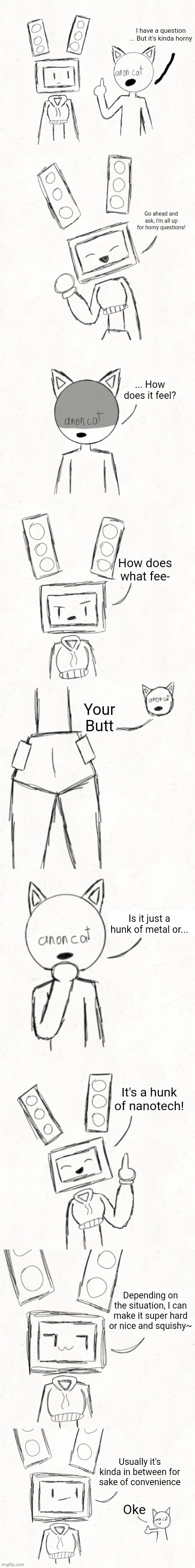 Semi lazy comic based on an RP - Imgflip