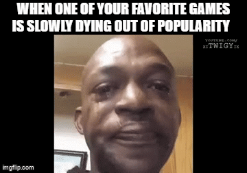 Fr, this happened to me, there was only about 200 players that are still playing - Imgflip