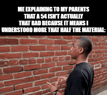 but it's over 50%! - Imgflip