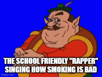 the school friendly "rappers" are so bad that the school probably got ...
