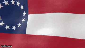 Confederate States of America National flag wave - Imgflip