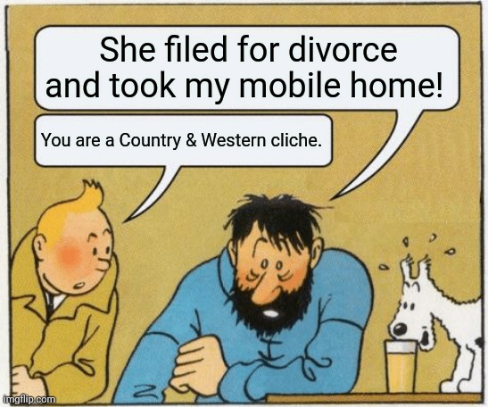 Tintin and Haddock - Imgflip