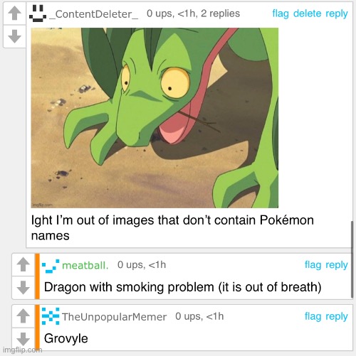 Also nickname worth considering the image I used lmao - Imgflip