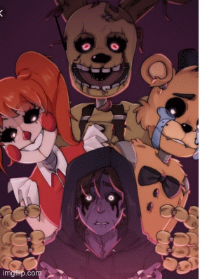 A fanart of Afton family - Imgflip