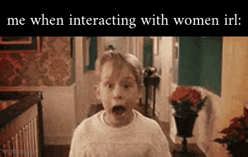 I get scared (I'm a mega introvert) - Imgflip