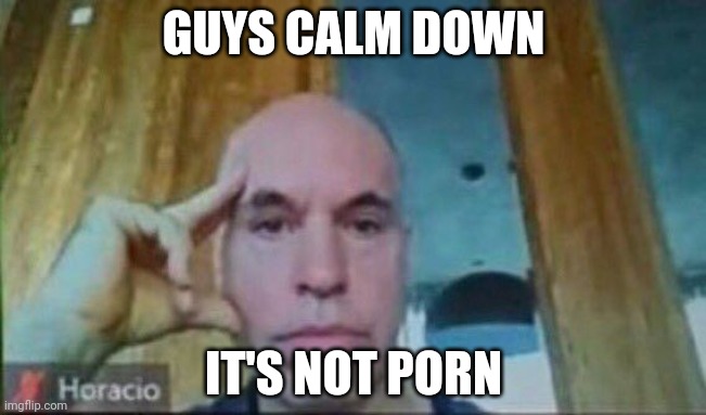 Horacio zoom call - Imgflip