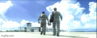 Ace Combat 5 Pilots Walking Away - Imgflip