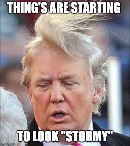 Looking Stormy for Trump - Imgflip