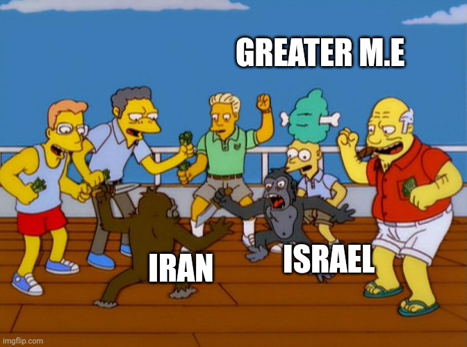 Simpsons Monkey Fight - Imgflip