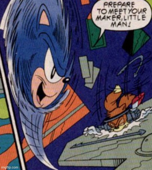 Sonic why?, - Imgflip