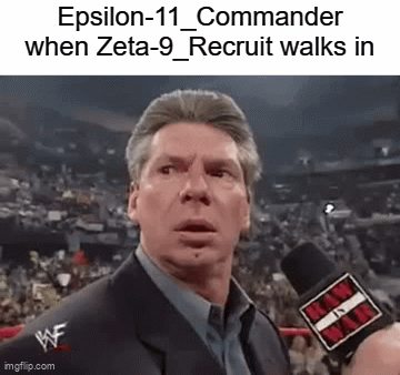 x when x walks in (gif version template) - Imgflip