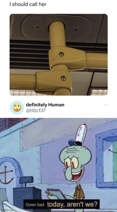 Down bad on the bus - Imgflip