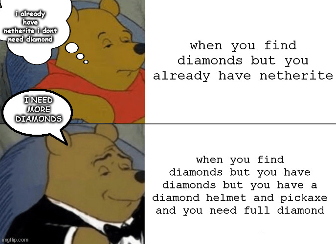 Tuxedo Winnie The Pooh Meme - Imgflip