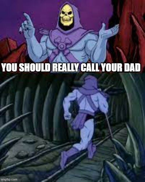 skeletor until next time - Imgflip