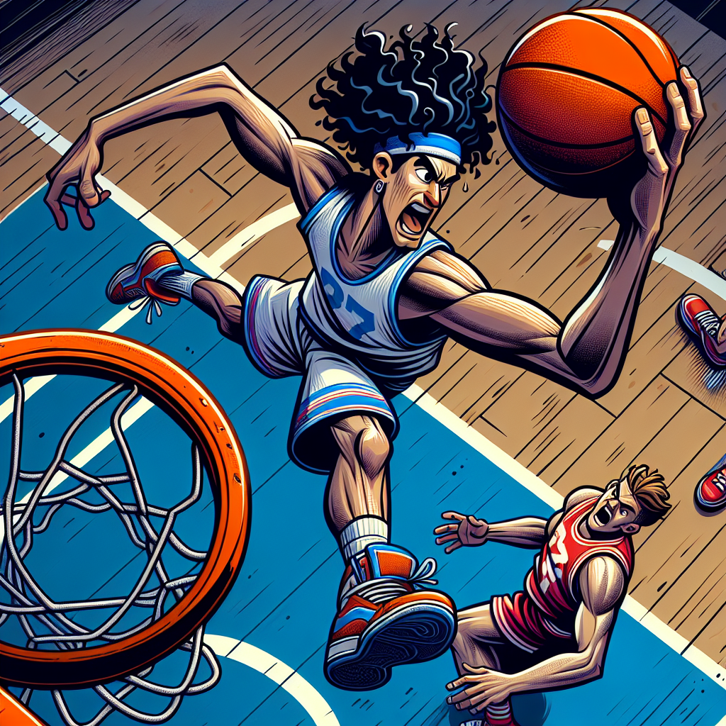 guy dunking on someone Blank Template - Imgflip