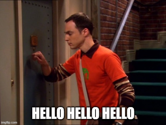 Sheldon Knocking - Imgflip