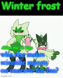 Winter Frost announcment - Imgflip