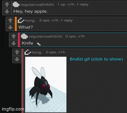 Image tagged in gifs,knife - Imgflip